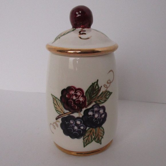 Kitchen | Vintage Covered Ceramic Jam Pot | Poshmark